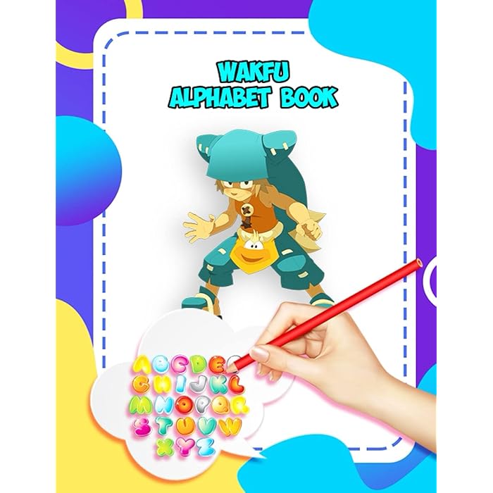 Buy Wakfu Alphabet Book: Wakfu Alphabet Book ,Preschool writing ...