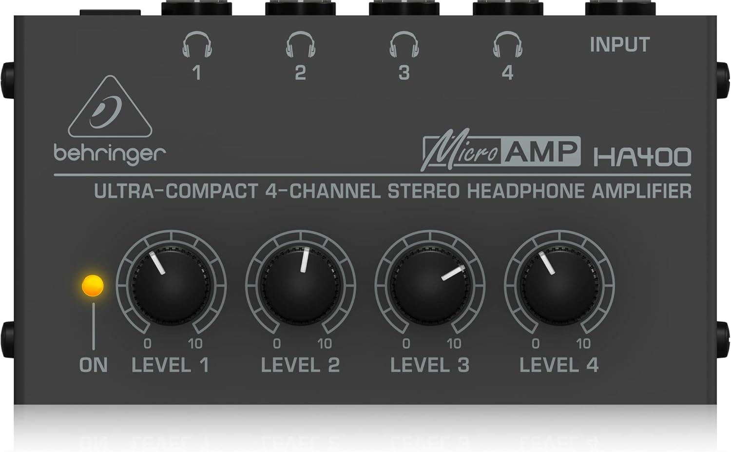 Behringer Microamp HA400 Ultra Kompakt 4 Kanallı Stereo Kulaklık ...