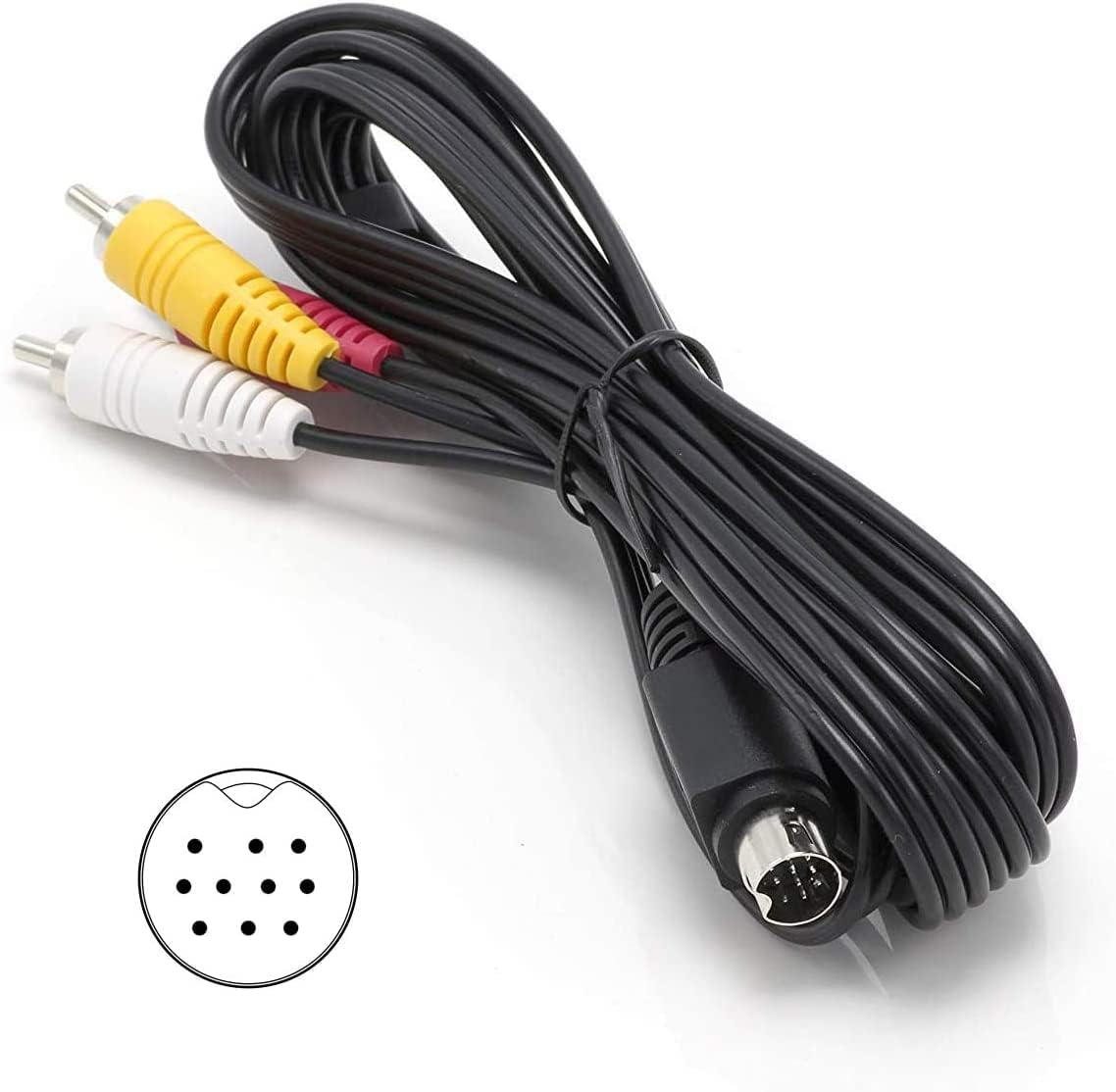 Amazon.com: 10 PIN COMPONENT A/V CABLE for DIRECTV H25, C31, C41, C51 ...
