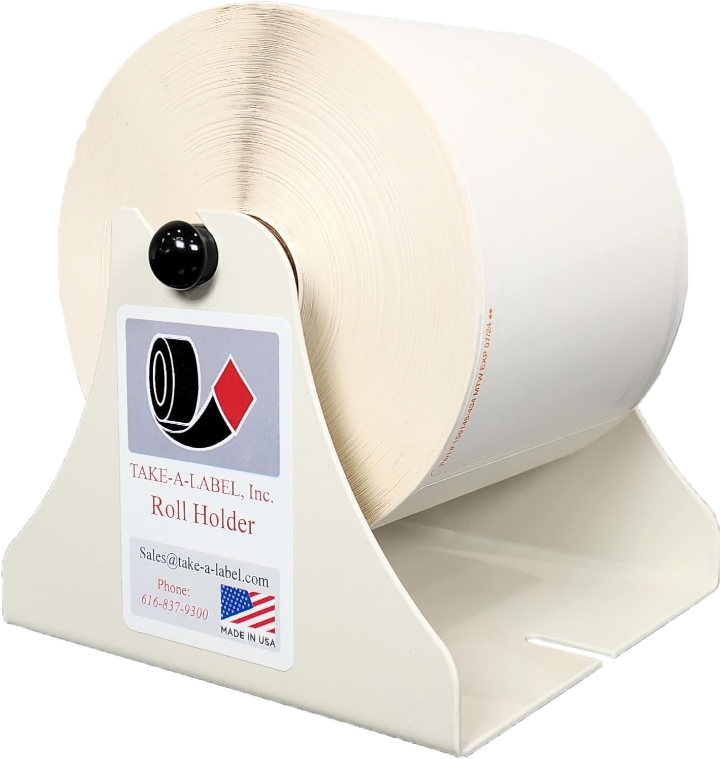 Amazon.com : Wall Mount Label Dispenser (12-1/2") - Sticker Roll ...