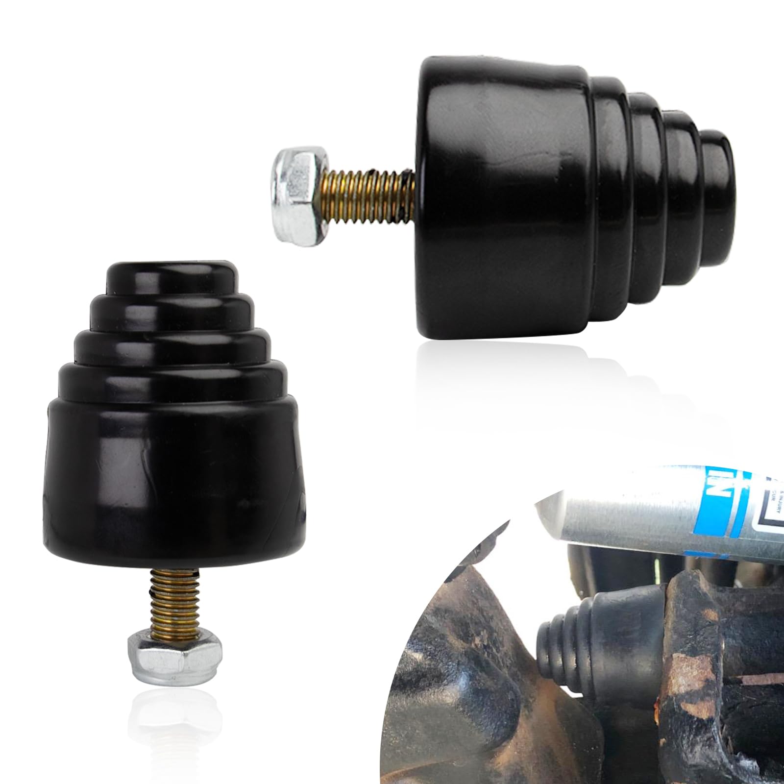 Amazon.com: 2 PCS Suspension Bump Stop 9.9101G Universal Bump Stops Kit-All Purpose Bump Stop ...