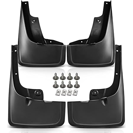 Amazon.com: A-Premium Set of 4PCS Mud Flaps Splash Guards Mudguards ...