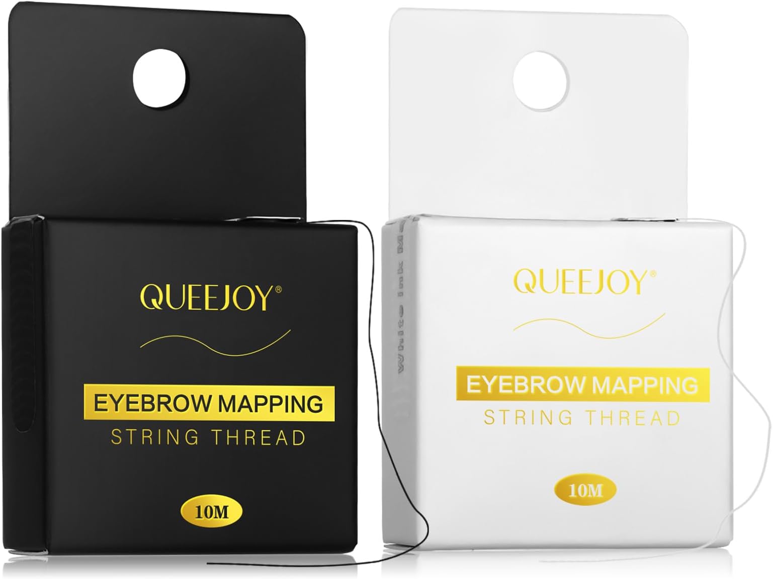 Amazon.com : QUEEJOY Brow Mapping String - 10M Black and White Premium ...