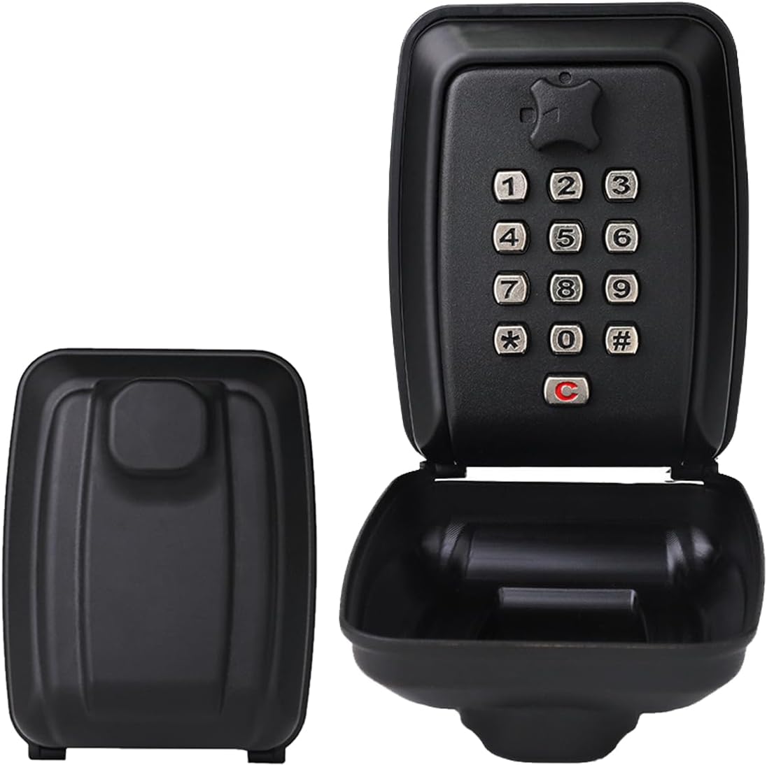 Amazon.com: Aluminum Key Lock Box Wall Mount,lockbox for Keys Outdoor ...