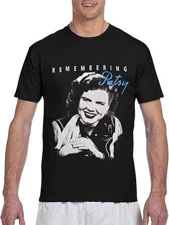Amazon.com: JasnDave Patsy Cline T Shirt Men's Casual Sport Tee Print ...