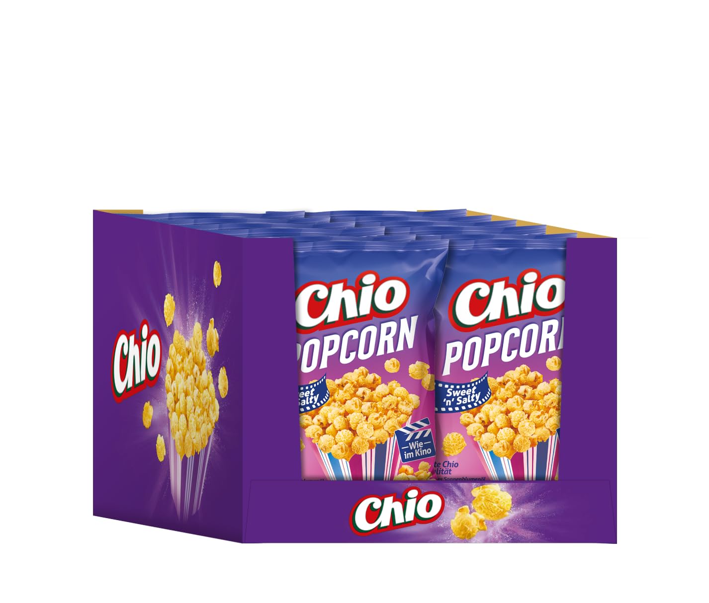 Chio Popcorn Sweet´n Salty, 12er Pack (12 x 120 g) : Amazon.de ...
