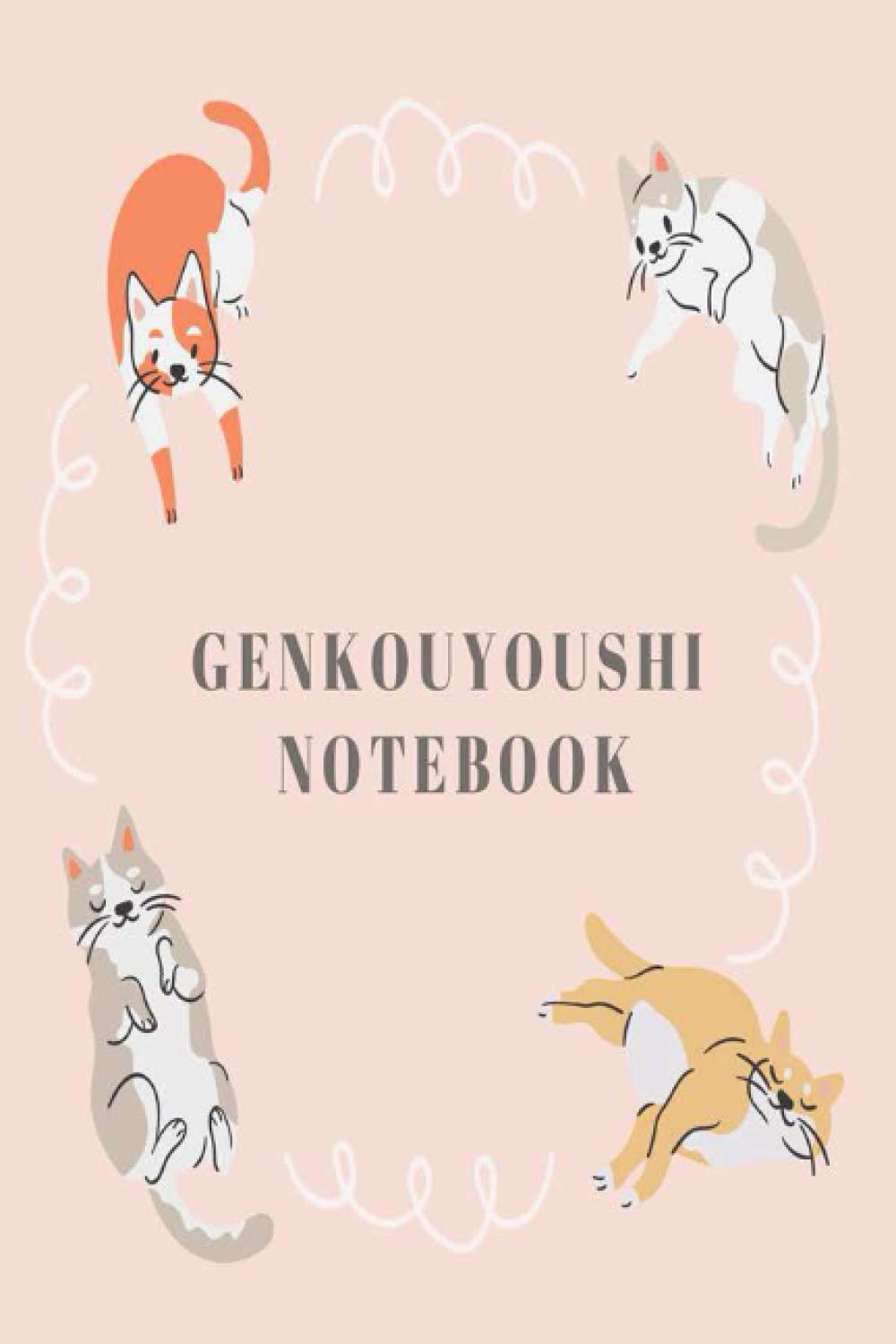 Buy Genkouyoushi : Kawaii Cats for Japanese Writing | Genkō Yōshi Paper ...