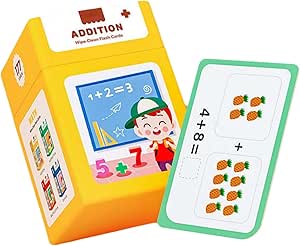 Amazon.com: Mathematical Training Oral Arithmetic Cards, Mathematical ...