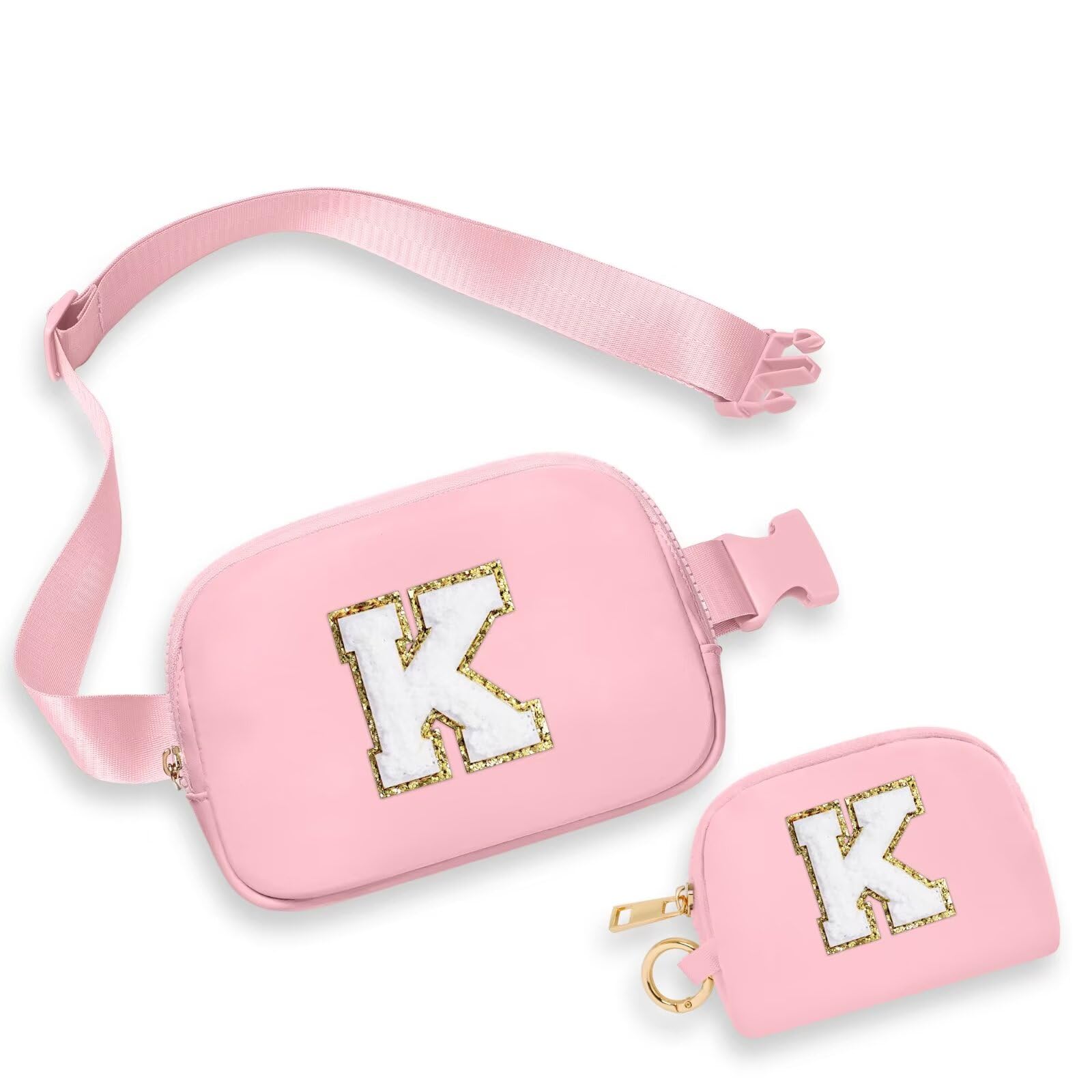 Amazon.com | YOOLIFE Initial Crossbody Bag for Girls - Monogrammed ...