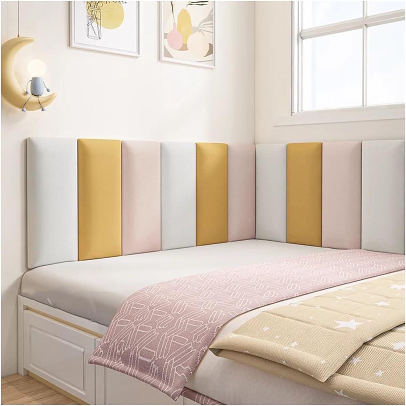 Amazon.com: 3D Anti-Collision Wall Padding for Kids - Peel and Stick ...