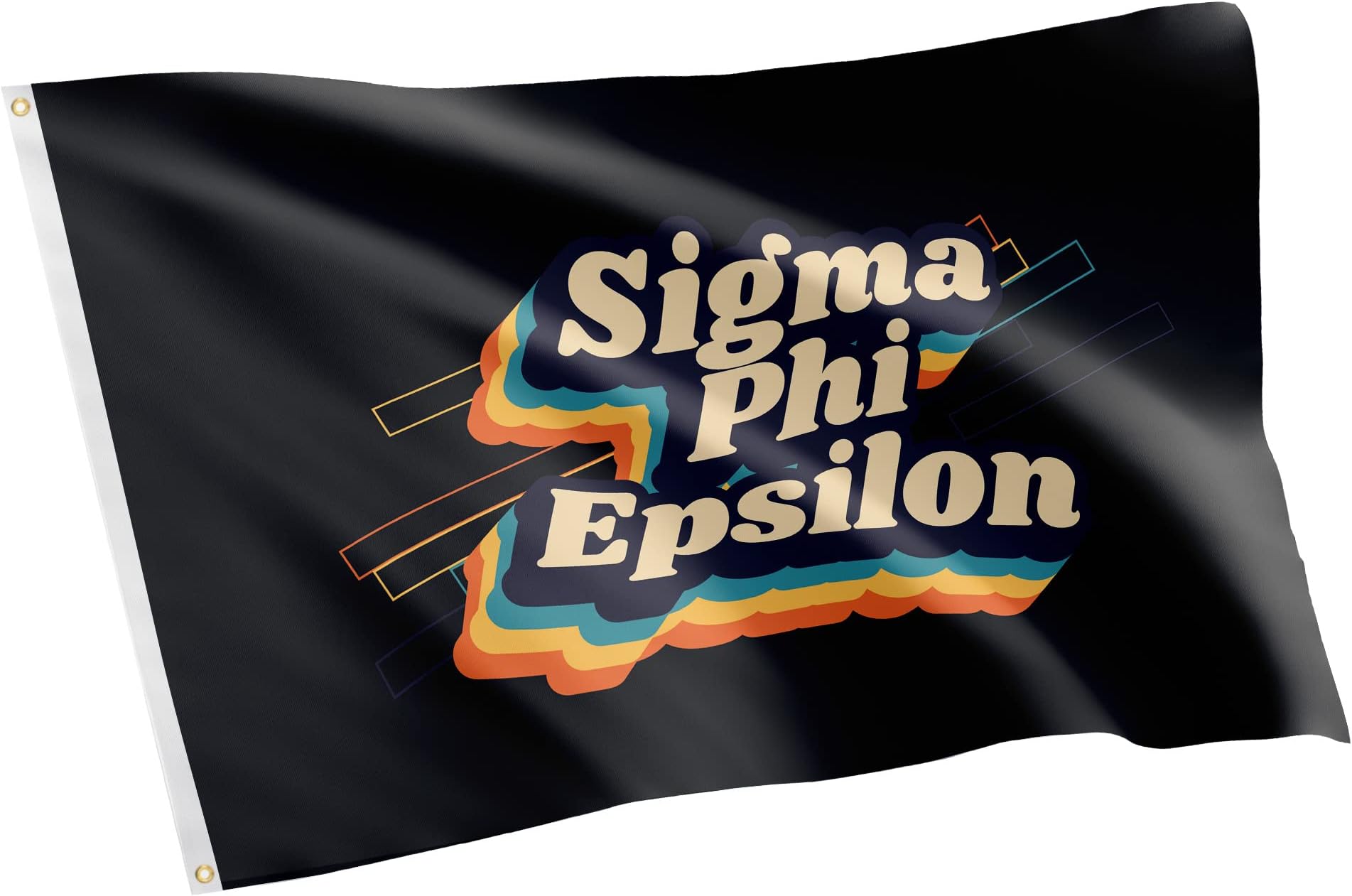 Amazon.com : Sigma Phi Epsilon Official 3' X 5' Flag : Patio, Lawn & Garden