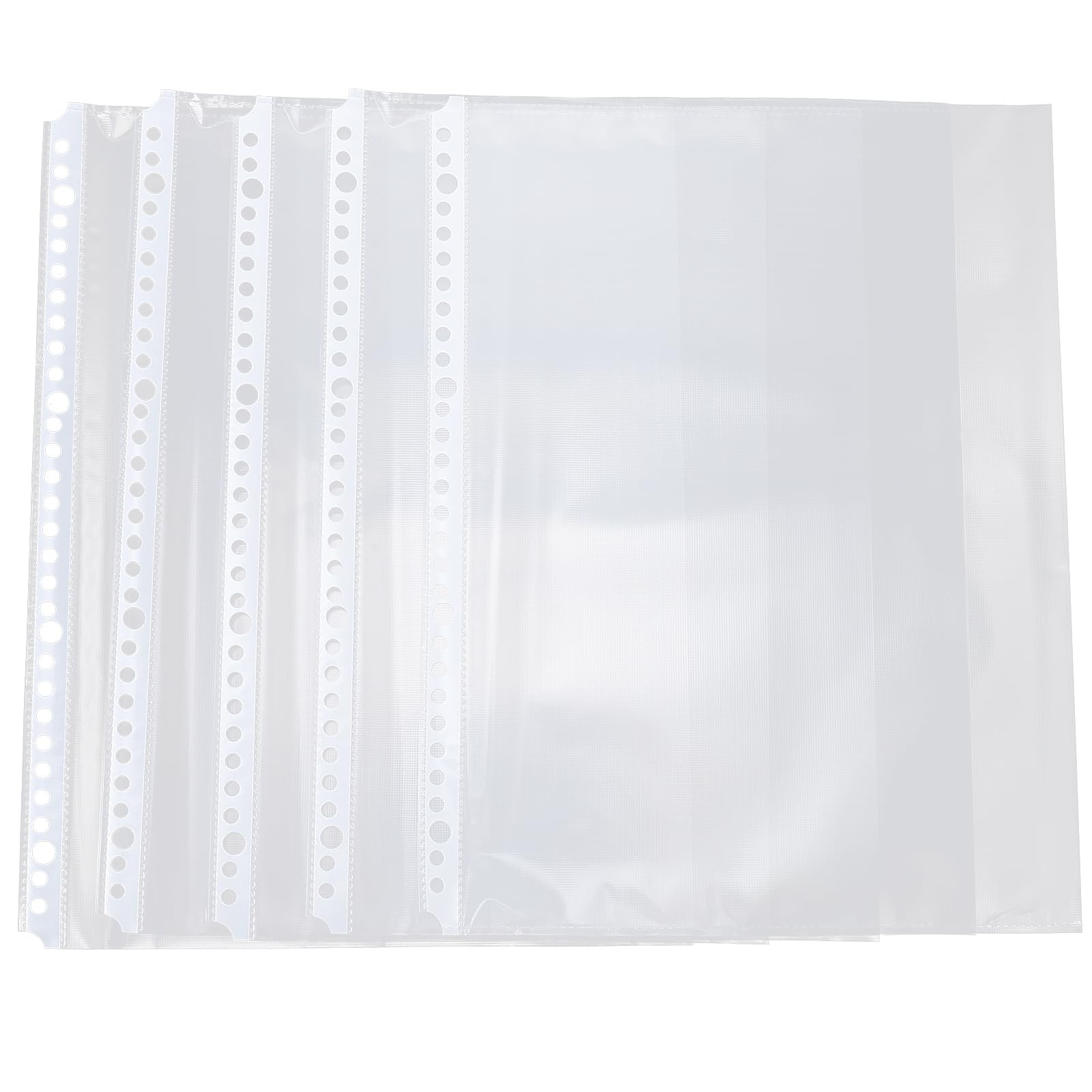 Amazon.com : TEHAUX 100pcs Clear Sheet Protectors, A4 Clear Page ...