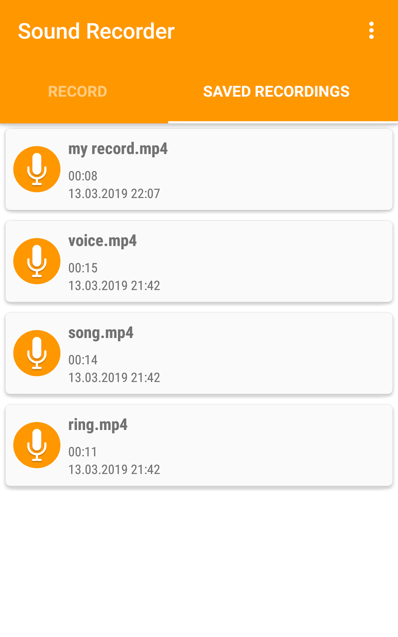 Sound Recorder - App on Amazon Appstore