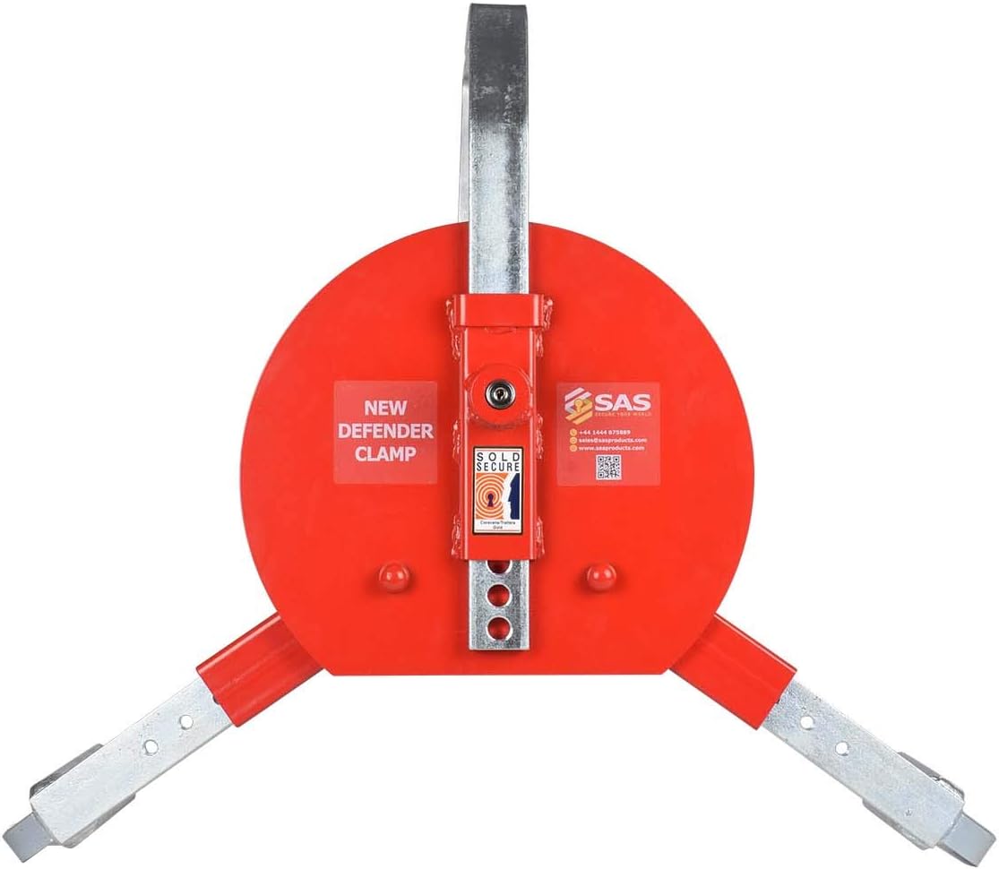 SAS PRODUCTS New Defender Large Wheel Clamp for Large Wheels Sprinter ...