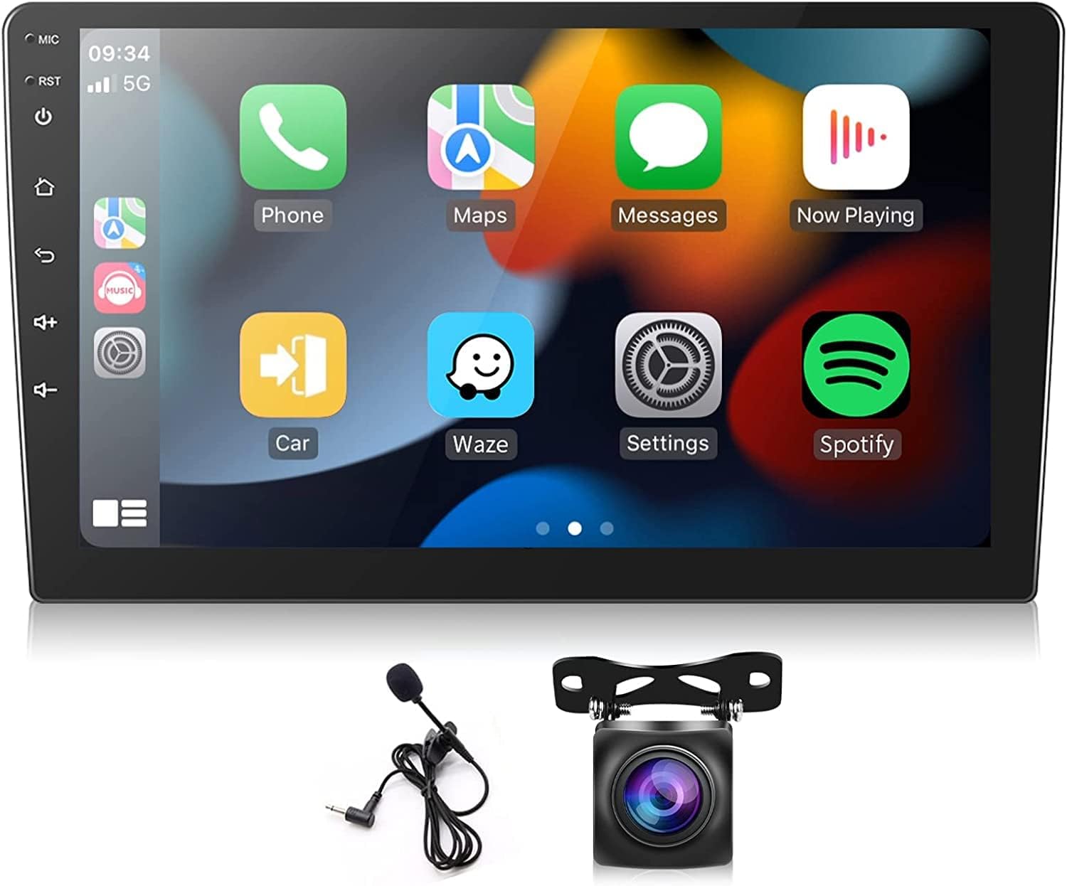 Amazon.com: Android 11 Double Din Car Stereo with Wireless Carplay ...