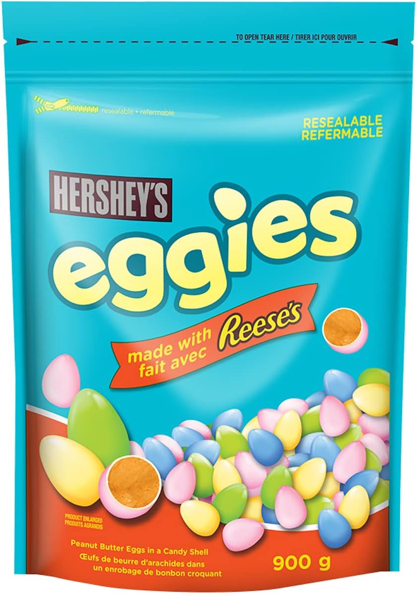 REESE'S HERSHEY'S Eggies Made with Reese's Peanut Butter Easter Eggs ...