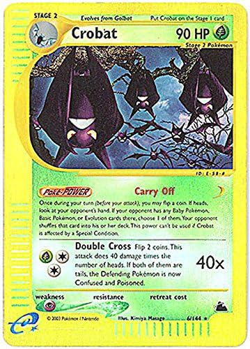 Amazon.com: Pokemon - Crobat (6) - Skyridge : Toys & Games