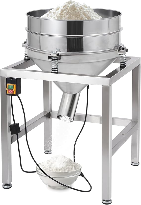Amazon.com: Automatic Powder Sifter Machine, 110V Electric Flour Sifter ...