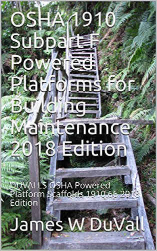 Amazon.com: OSHA 1910 Subpart F Powered Platforms for Building ...