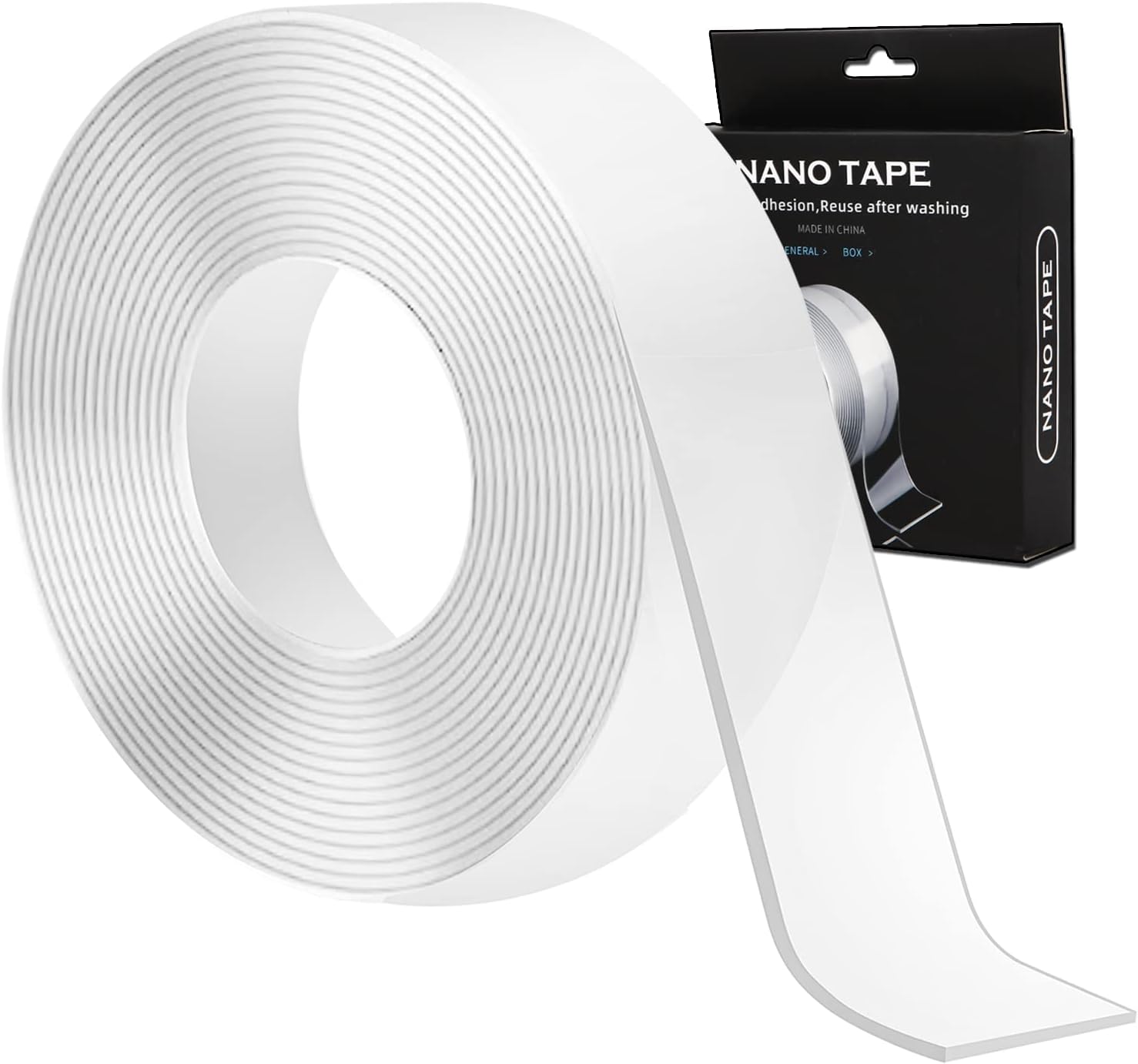 Heavy Duty Double Sided Nano Transparent Tape 5 Meter (16.4 Feet ...