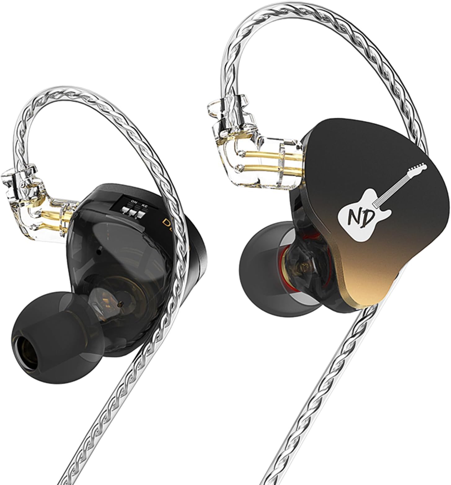 Amazon.com: CCA ND DD3 4 Tone Adjustable in Ear Monitor Headphones ...
