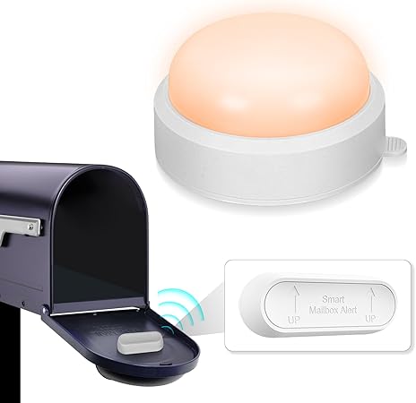 Amazon.com: Mailbox Alarm for Delivered Mail - 600ft Smart Mailbox ...