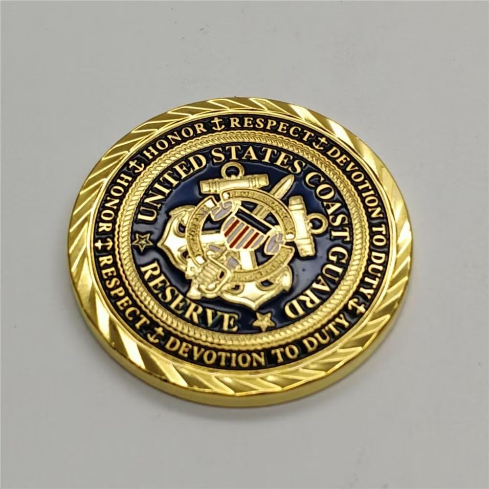Uscg Semper Paratus Challenge Coin Value Coast Guard Challenge Coin ...