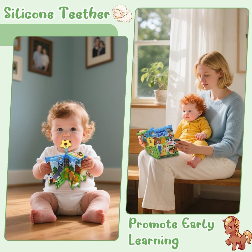 Snapklik.com : Kimicare Musical Red Barn Toy Farm Animal Finger Puppets ...