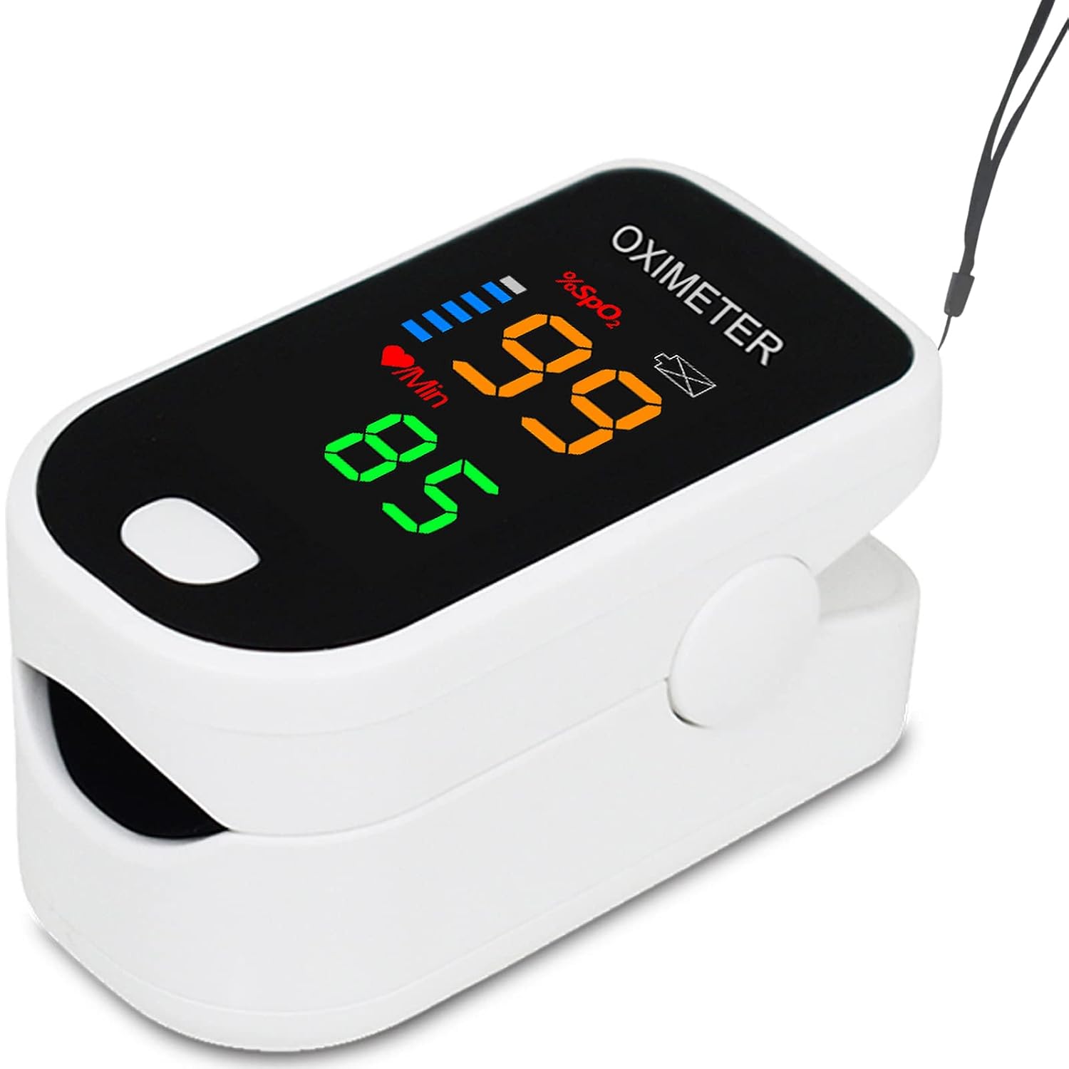 Amazon.com: Pulse Oximeter Fingertip, Oximeter Finger with Pulse ...