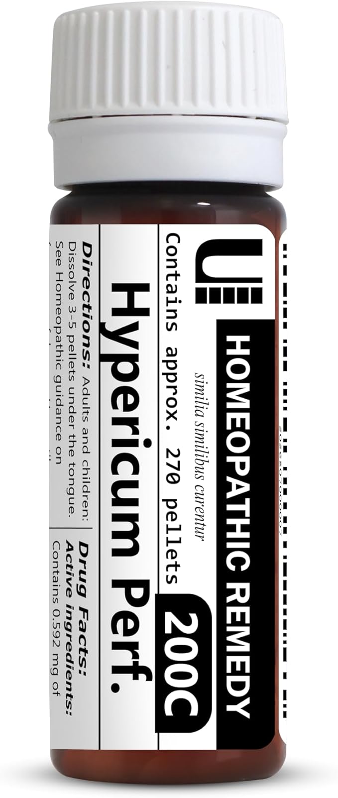 Amazon.com: Hypericum Perforatum 200C Homeopathic Remedy, 270 Pellets : Health & Household