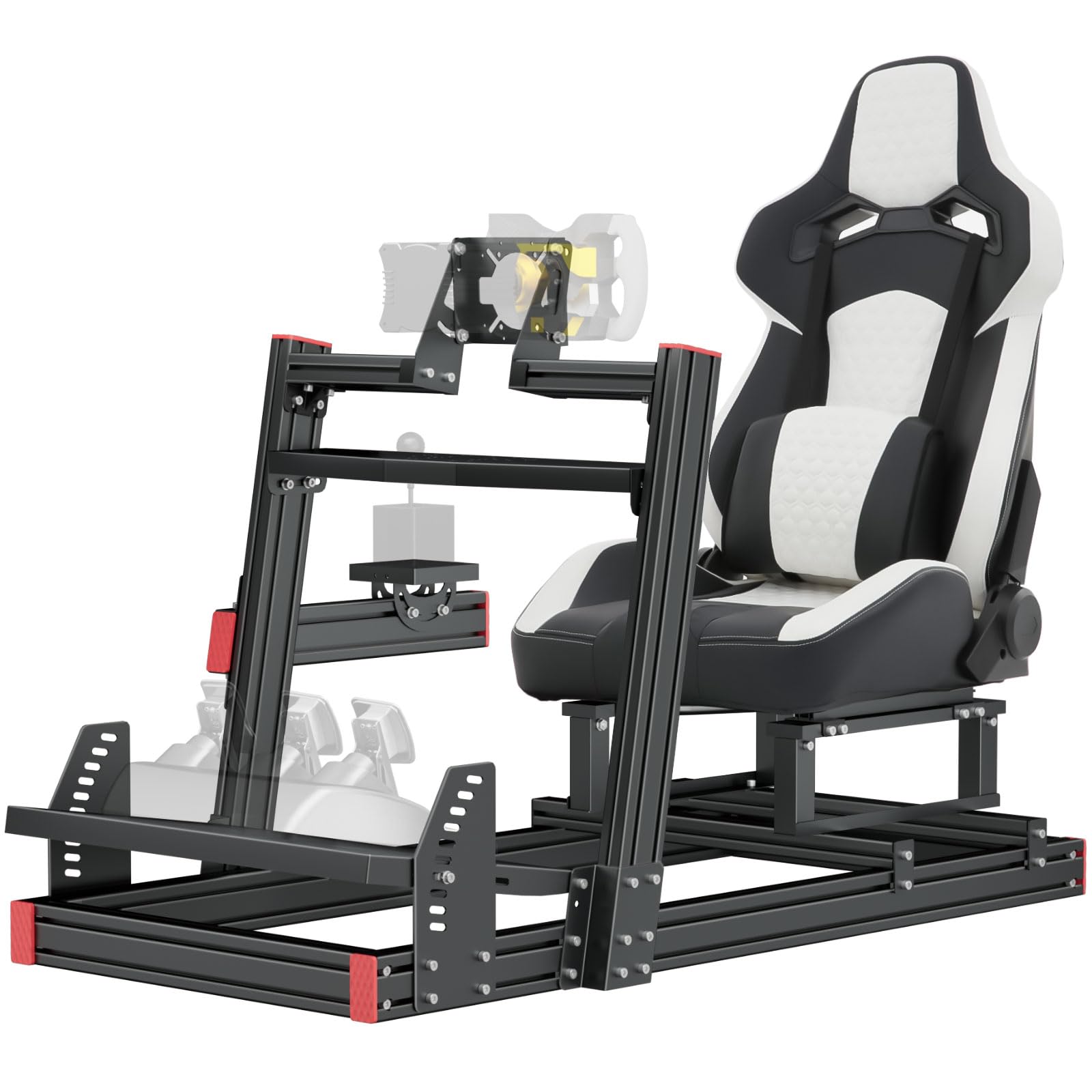Amazon.com: Racing Simulator Cockpit Stand with Elite Series Racing ...