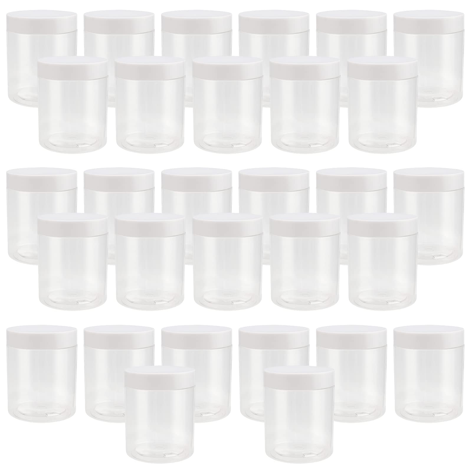 Wide Mouth Clear Plastic Containers Wholesale BENECREAT 8 PACK 250ml