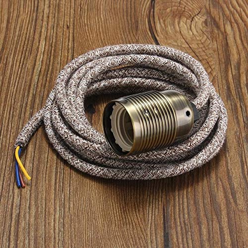 Buy Buyme E27 Socket Lamp Base Retro Vintage Light Bulb Lamp Holder 2M ...