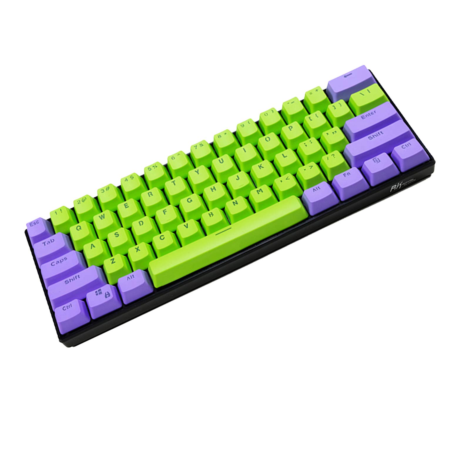 60 Mechanical Keyboard Pbt Frosted Light Transmitting 61 Keycaps Two ...