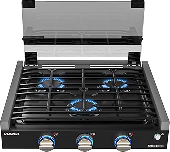 Amazon.com: CAMPLUX Classic RV Stove 3 Burners 21,000 BTU, 21 Inches ...