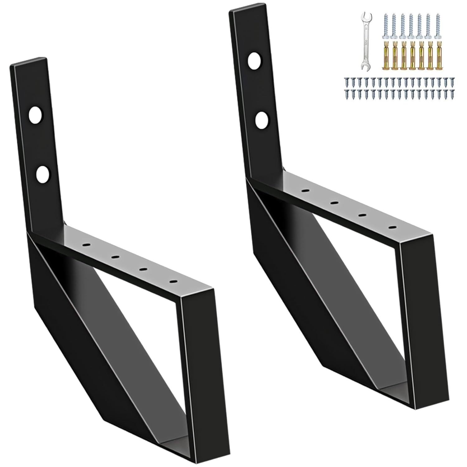 Zwinz Steel Stair Riser 1 Step, Metal Stair Stringers for Deck Height ...