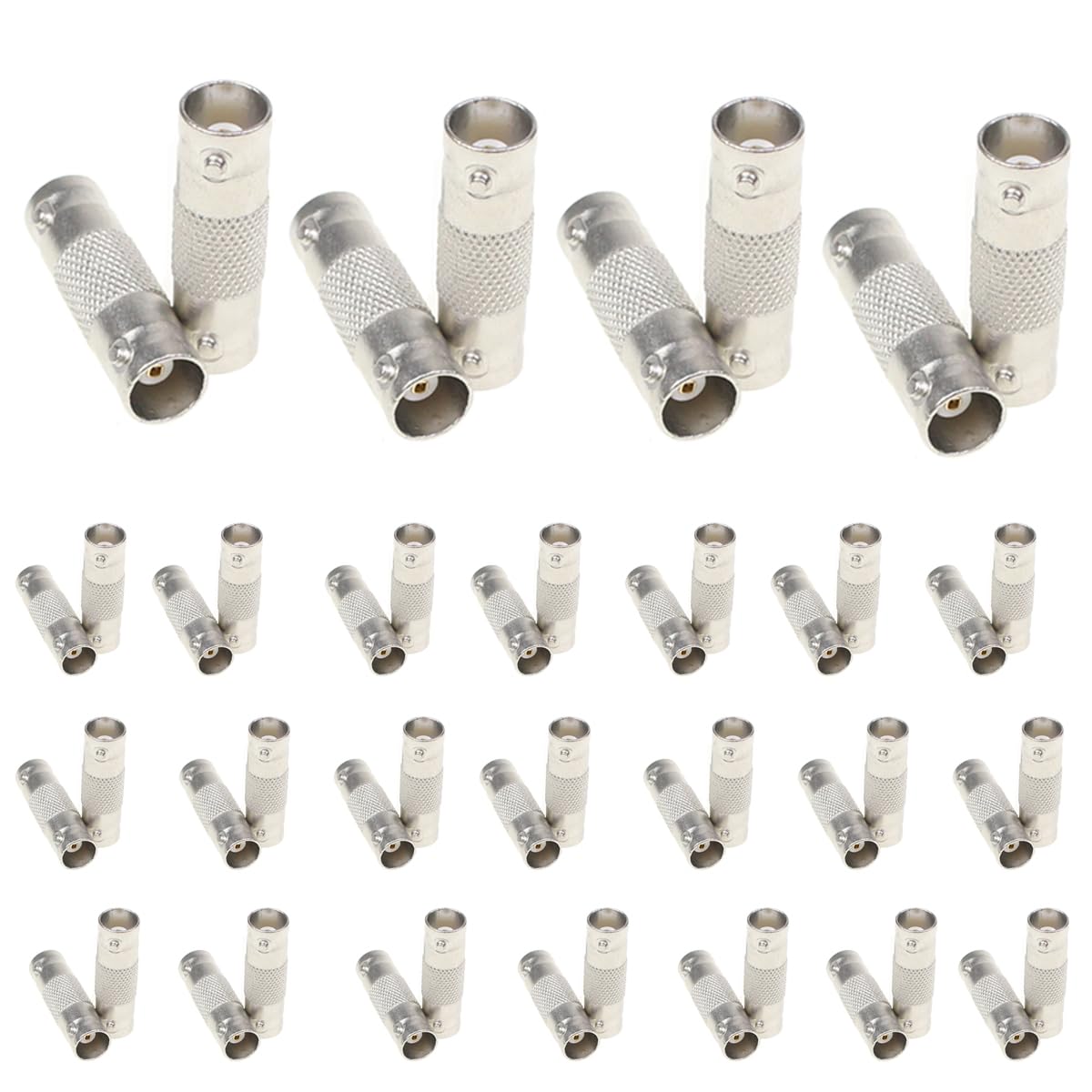 Amazon.com: AIMHDUTY BNC Female Coupler 50pcs Pack, BNC Female to ...