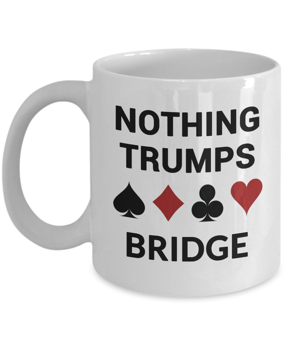 Bridge Card Game Mug â€“ Best Bridge Player Themed Coffee Cup â€“ Funny ...