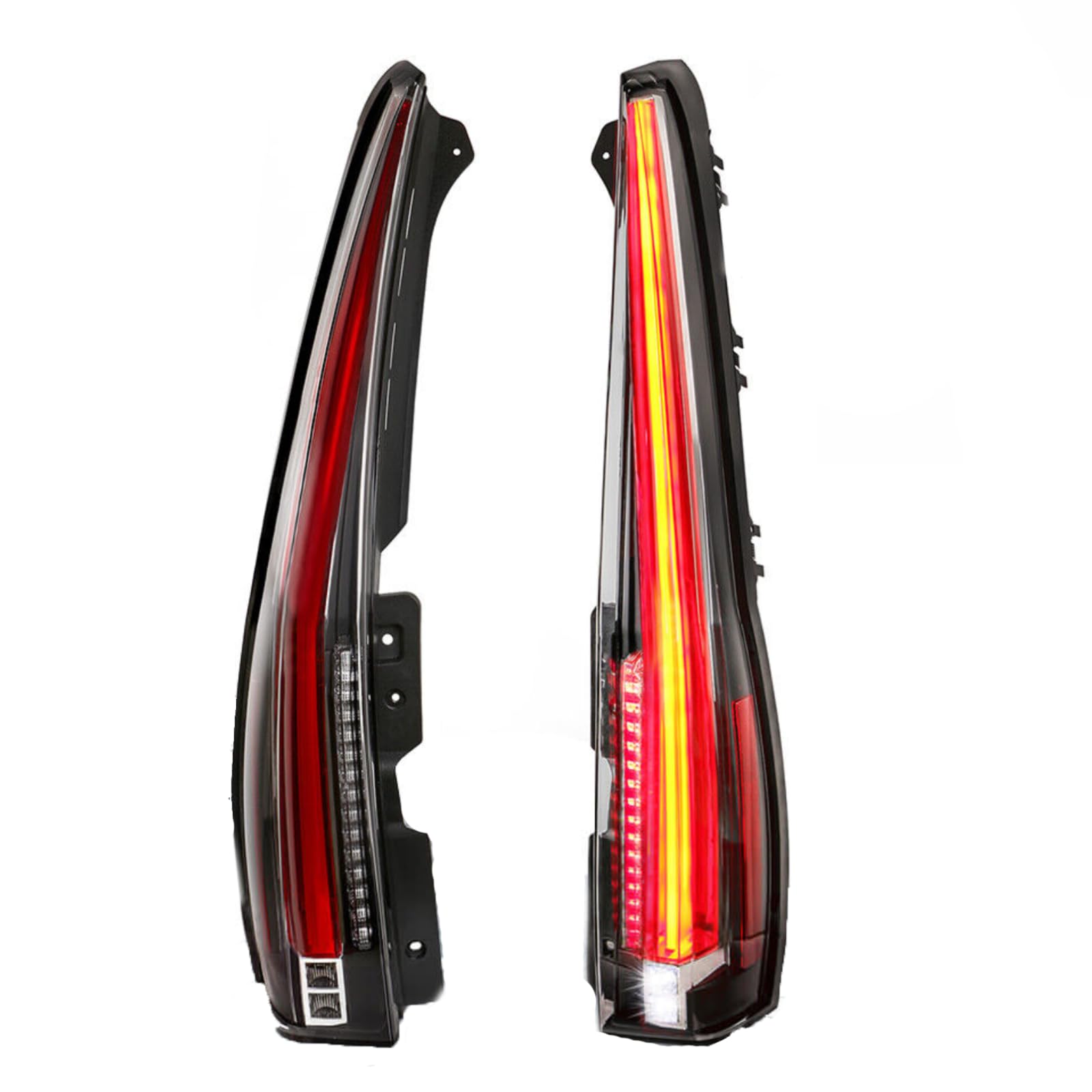 LED Tail Light Assembly Compatible for Cadillac Escalade 2007-2014 ...