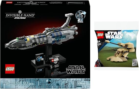 Amazon.com: Lego Set: 75377 Invisible Hand & 30680 AAT : Toys & Games