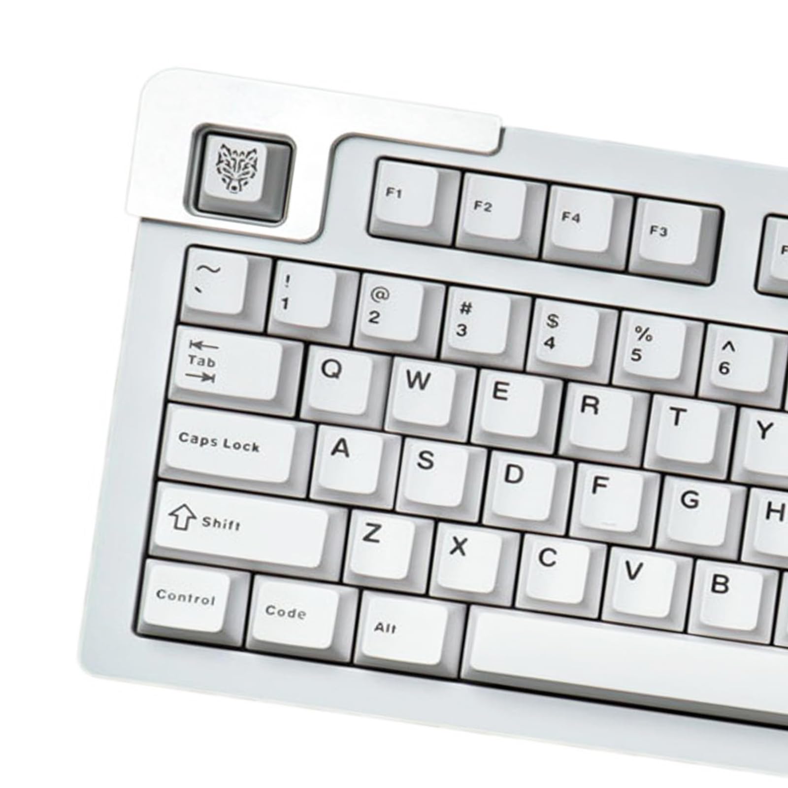 Amazon.com: Hunfuthr PBT White Keycaps,114 Keys Cherry Profile ...