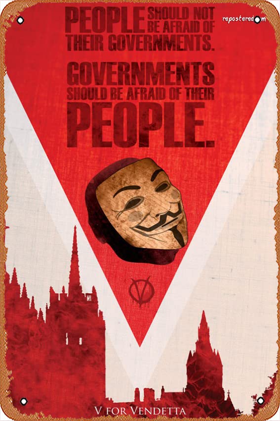 Top 10 Best V For Vendetta Poster : Reviews & Buying Guide - Katynel