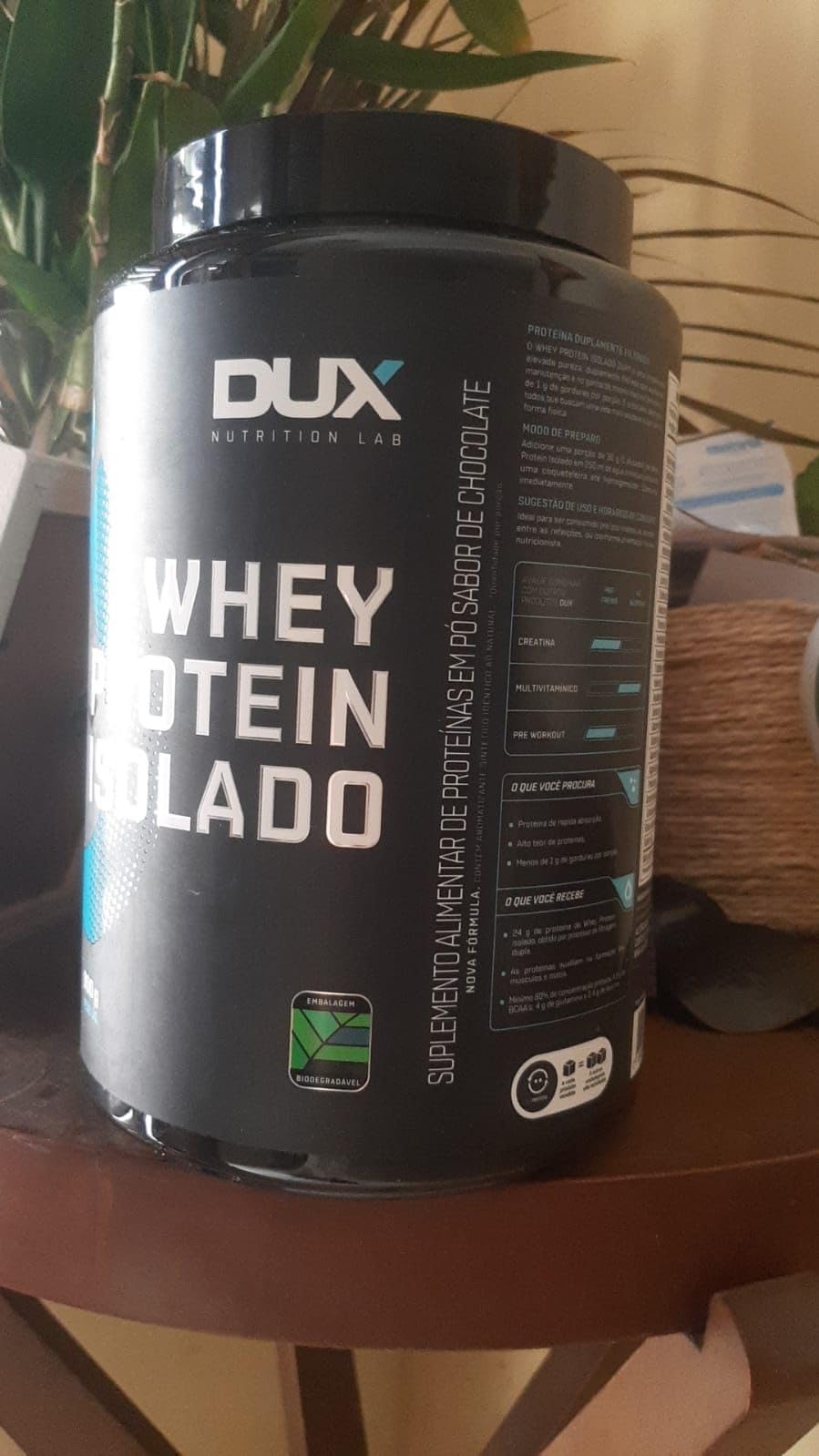 Dux Nutrition Whey Protein Isolado 900g - Cookies | Amazon.com.br