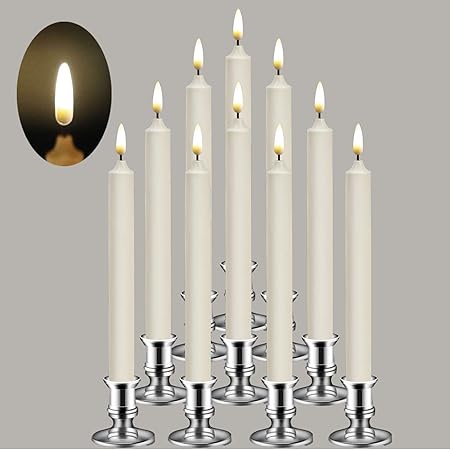 Amazon.com: Window Candles with Remote Timer, PChero 6 Packs 7.9 ...