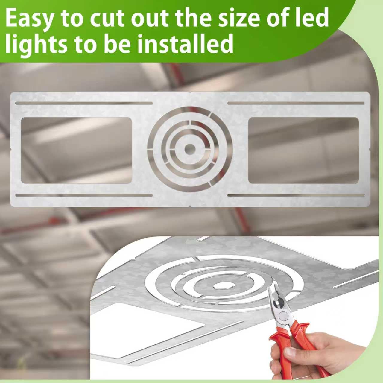 Snapklik.com : 24 Pack New Construction Mounting Plate