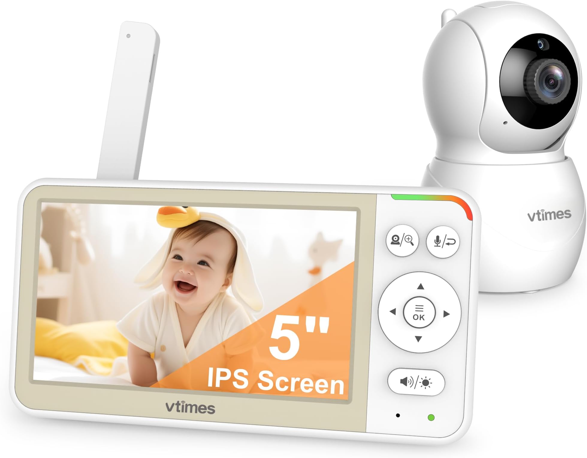 Amazon.com: Maxi Cosi Baby Monitor with Camera and Audio, 5'' Sreen ...