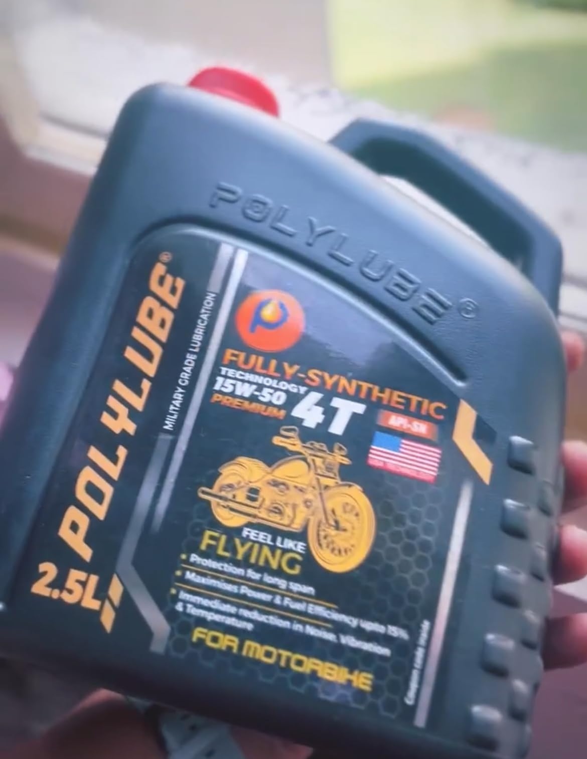 Polylube Military Grade Fully Synthetic Engine Oil 15W-50 (2.5L Pack ...