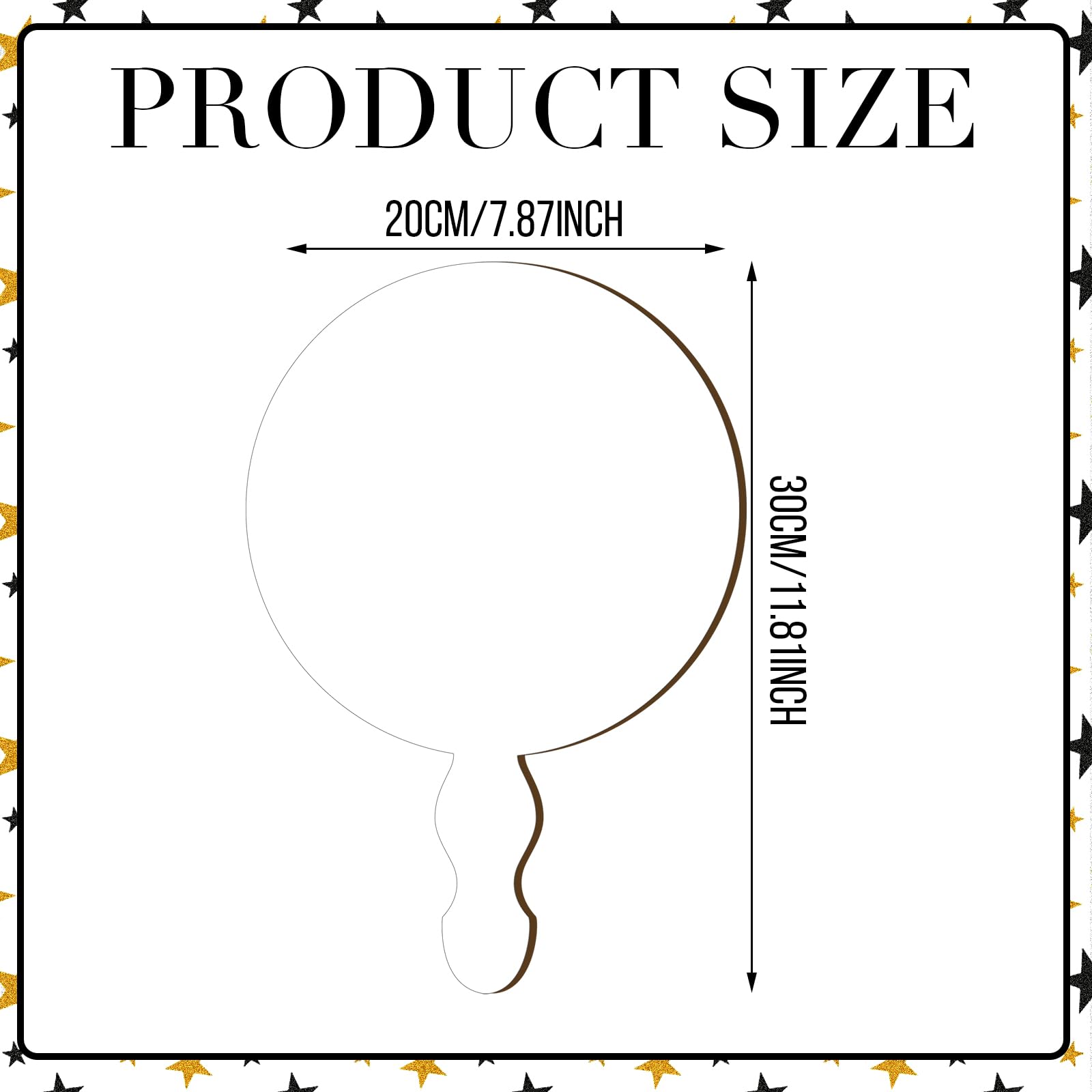 Snapklik.com : Anglechic 12 Pcs Graduation Sublimation Blanks Paddle ...