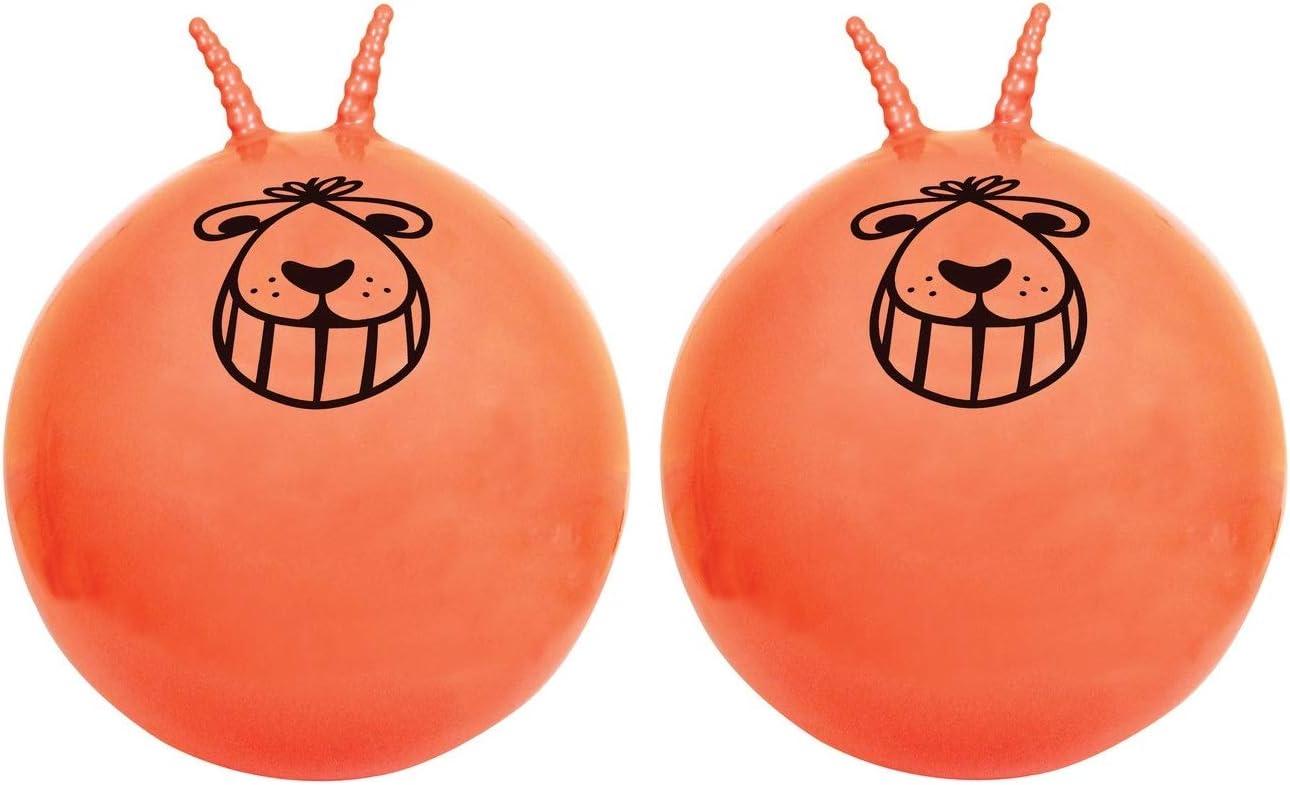 2x Adults Giant Inflatable Blow Up Bouncing Jumping Retro Space Hopper ...