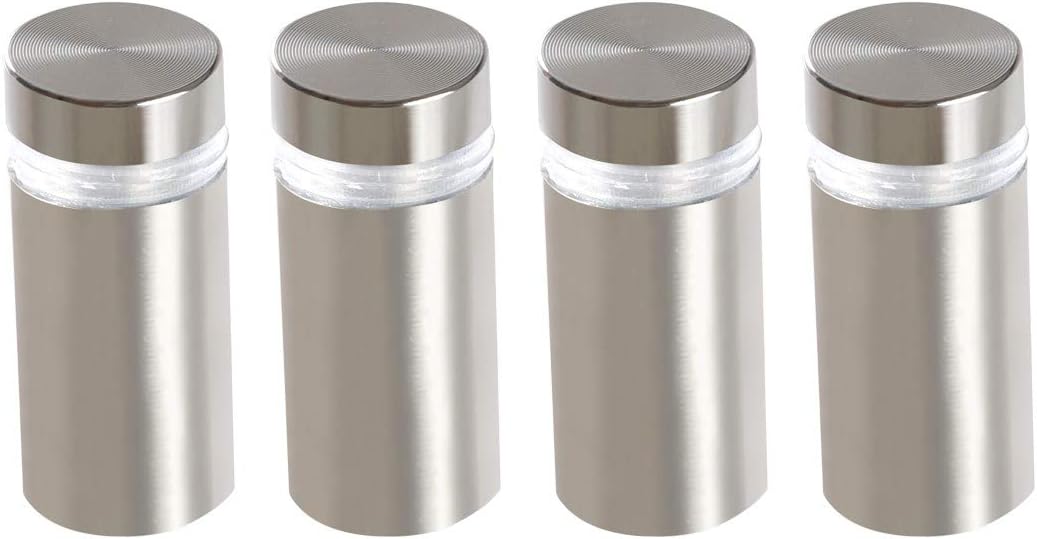 Amazon.com: Bloberey Staninless Steel Standoffs 2/1" x 1" for Acrylic ...